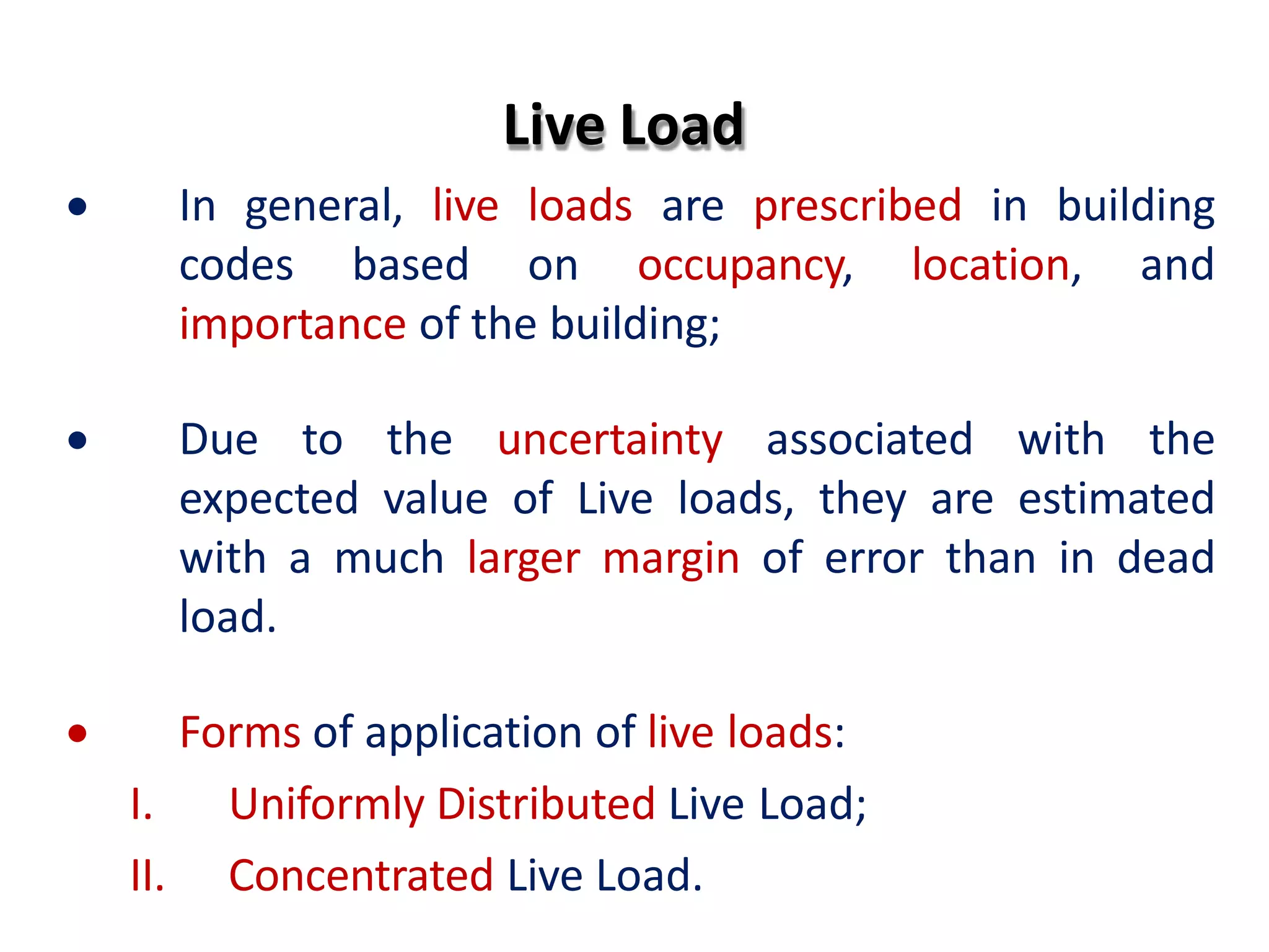 Chapter 2 design loads(3) | PPTX
