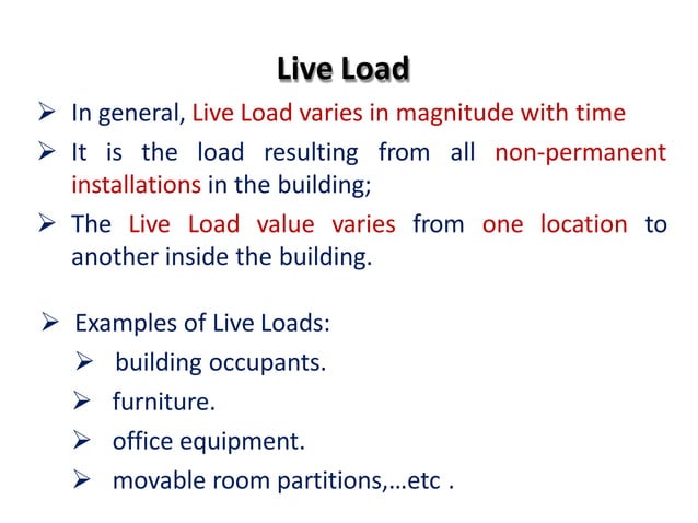 Chapter 2 design loads(3) | PPTX | Civil Engineering Industry | Industries