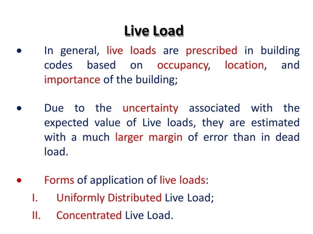 Chapter 2 design loads(3) | PPTX | Civil Engineering Industry | Industries