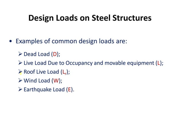 Chapter 2 design loads(3) | PPTX | Civil Engineering Industry | Industries