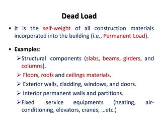 Chapter 2 design loads(3) | PPTX