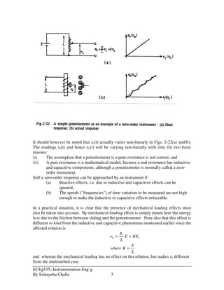 Chapter 2 dynamic characteristics of instruments | PDF