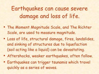 Chapter 2 Earthquakes | PPT | Geology | Science