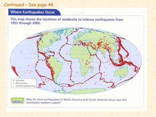 Chapter 2 Earthquakes | PPT | Geology | Science