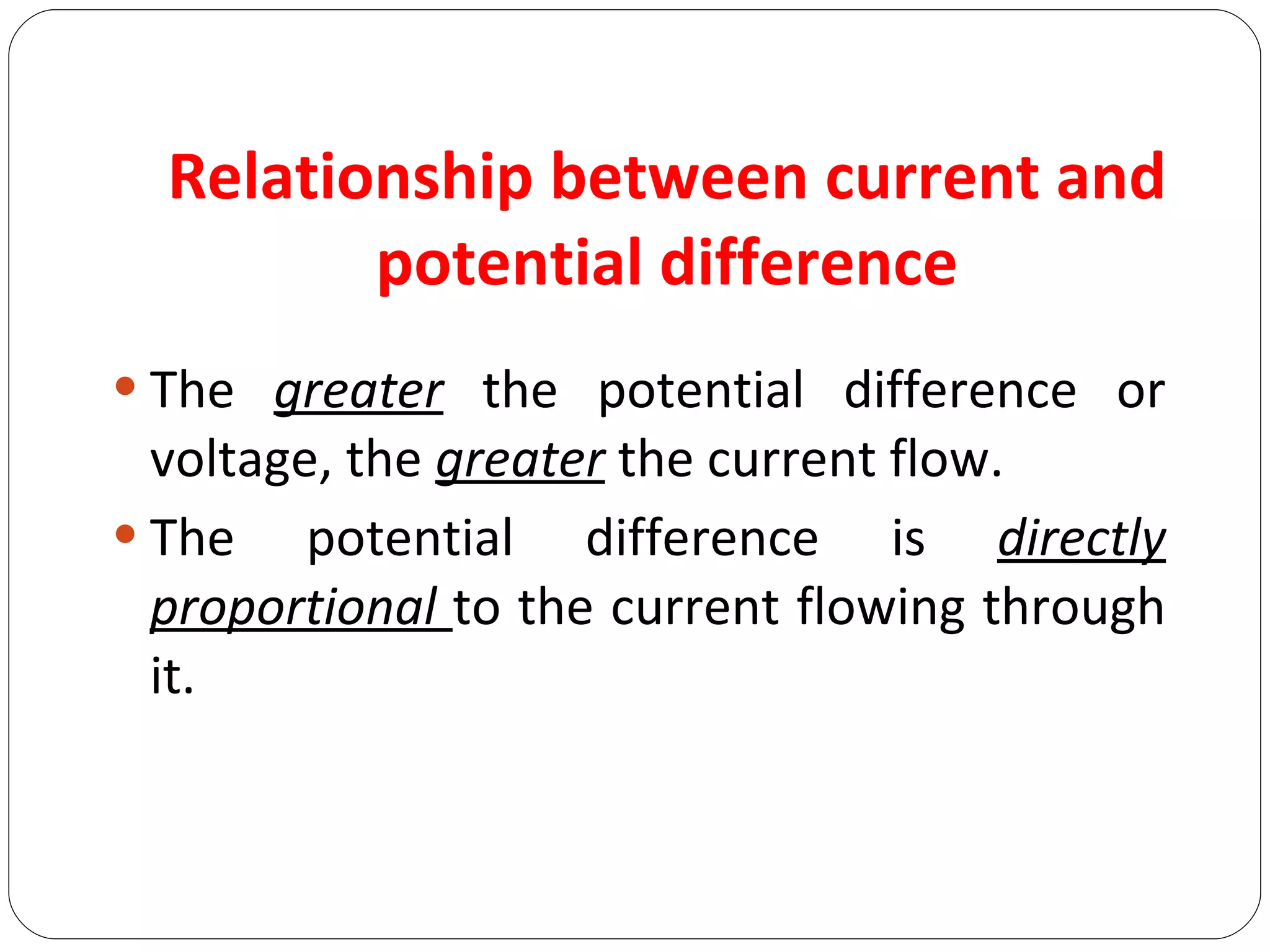 Chapter1: Electricity | PPT