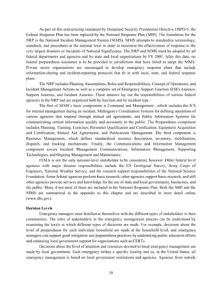 Chapter 2 emergency stakeholders | DOC