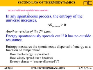 Chapter 2 Entropy & Availability | PPT