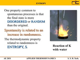 Chapter 2 Entropy & Availability | PPT