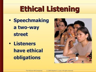 Chapter 2 - Ethics & Public Speaking | PPT