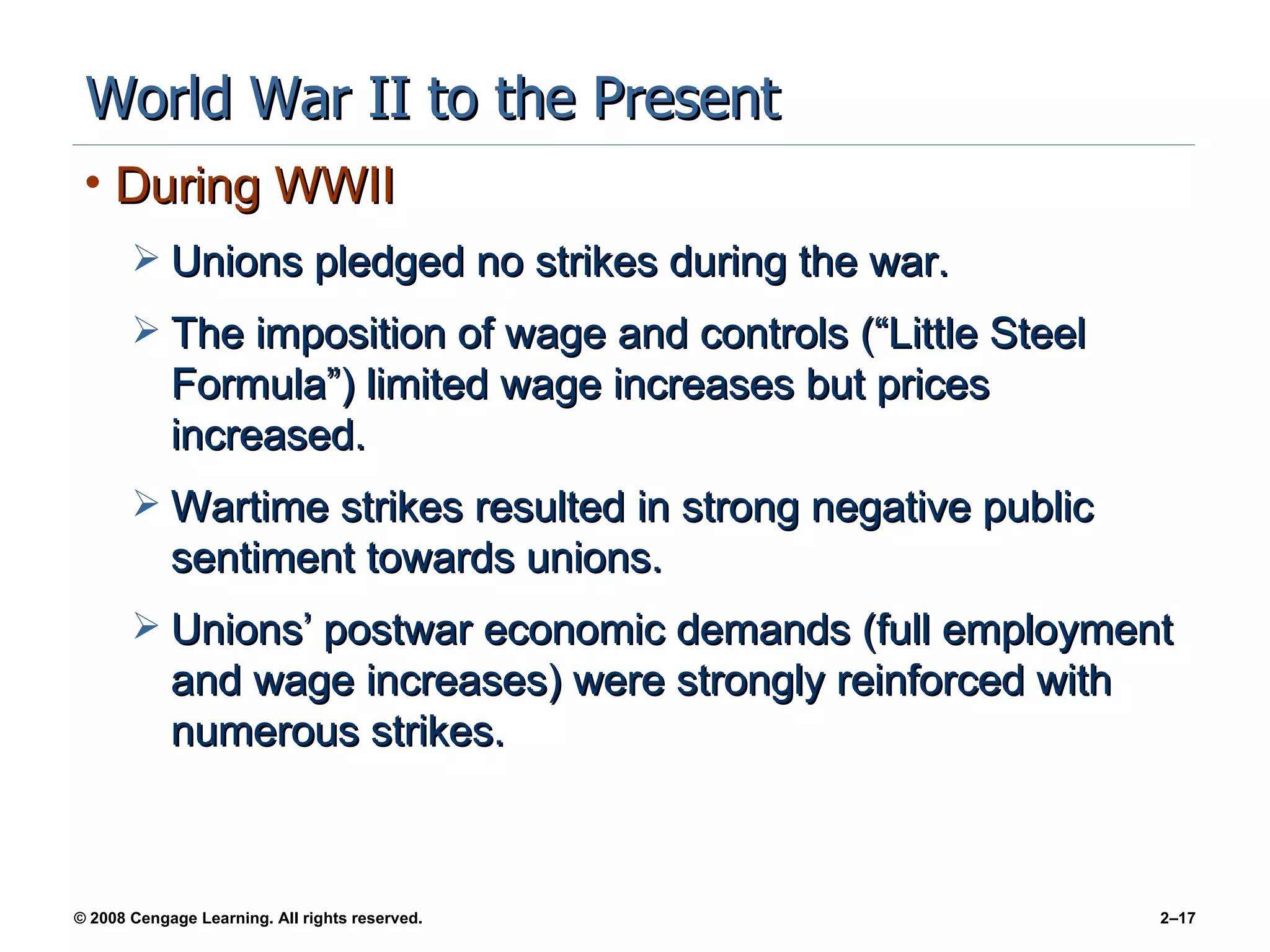 Chapter 2 evolution of labor-management relationships | PPT