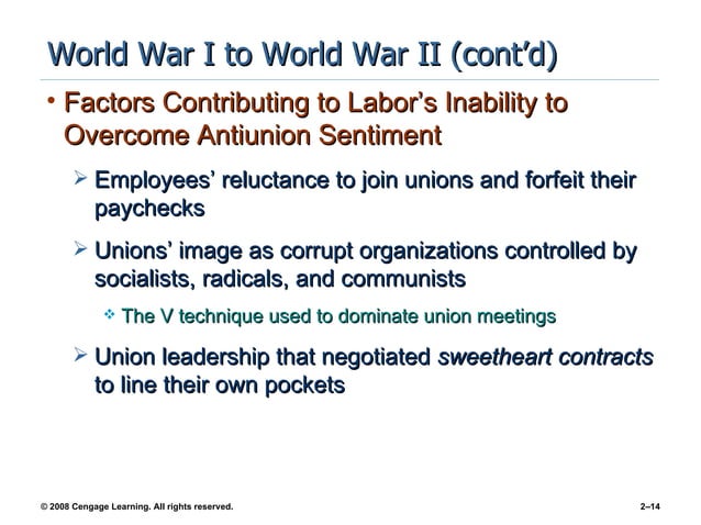 Chapter 2 evolution of labor-management relationships | PPT