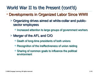 Chapter 2 evolution of labor-management relationships | PPT