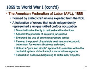 Chapter 2 evolution of labor-management relationships | PPT