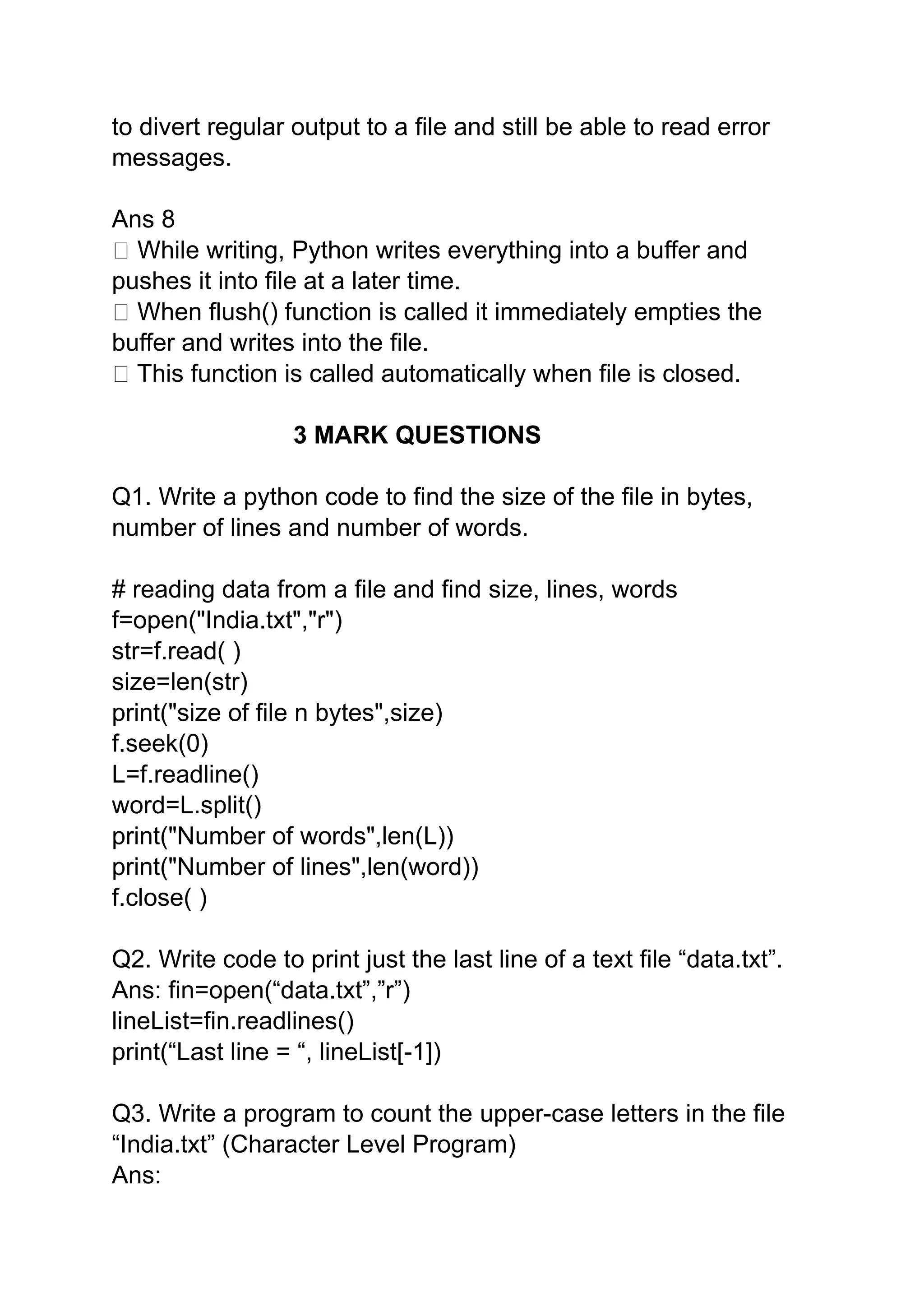 CHAPTER 2 - FILE HANDLING-txtfile.pdf is here | PDF