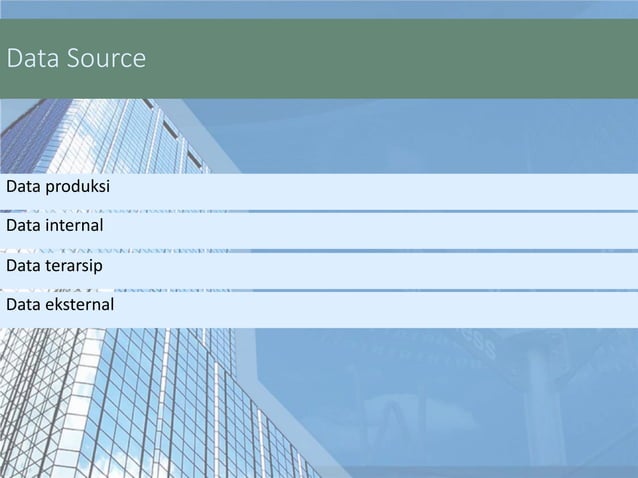 Chapter 2 fitur dan komponen datawarehouse | PPT