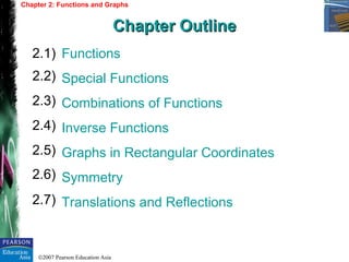 Chapter 2 - Functions and Graphs | PPT