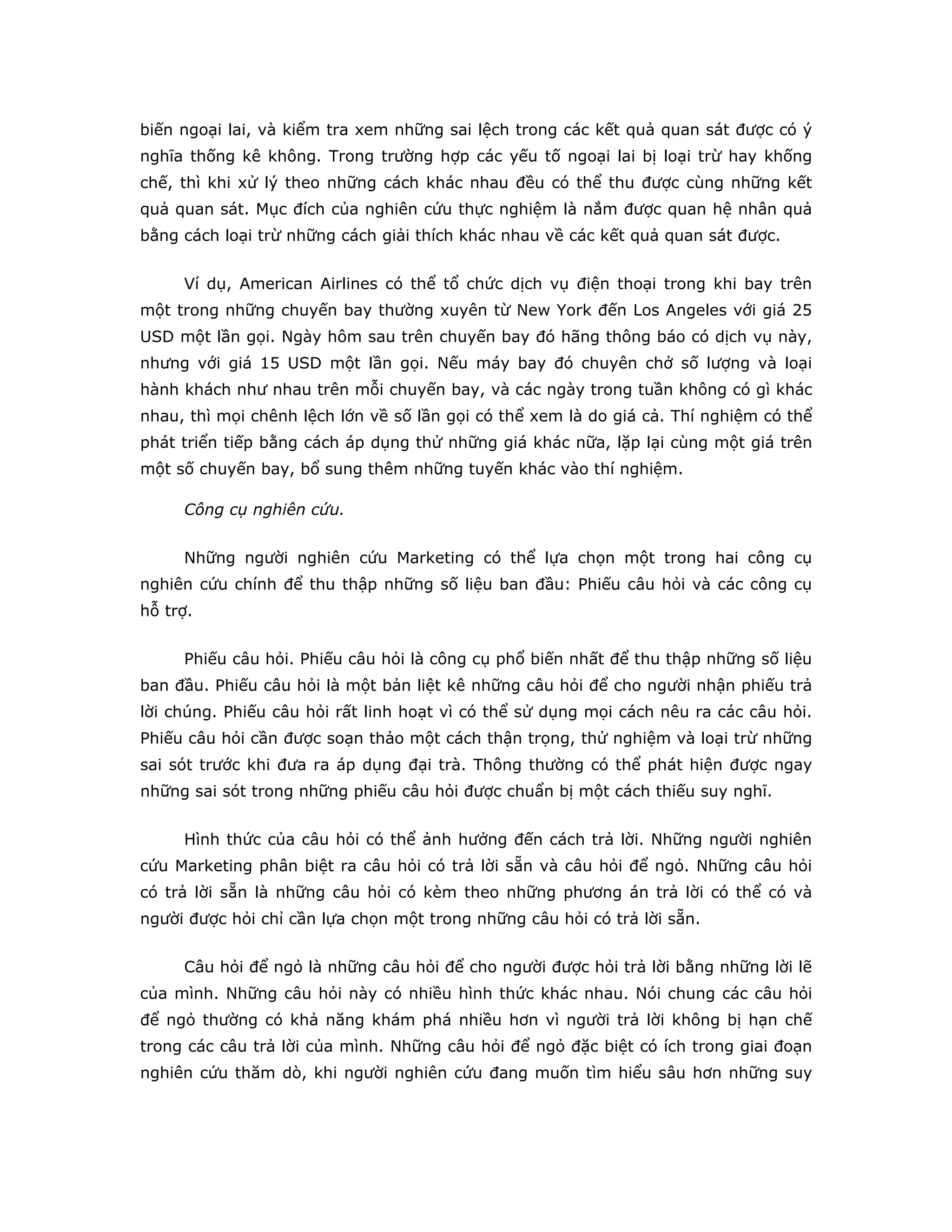 Chapter 2 he thong thong tin marketing | PDF