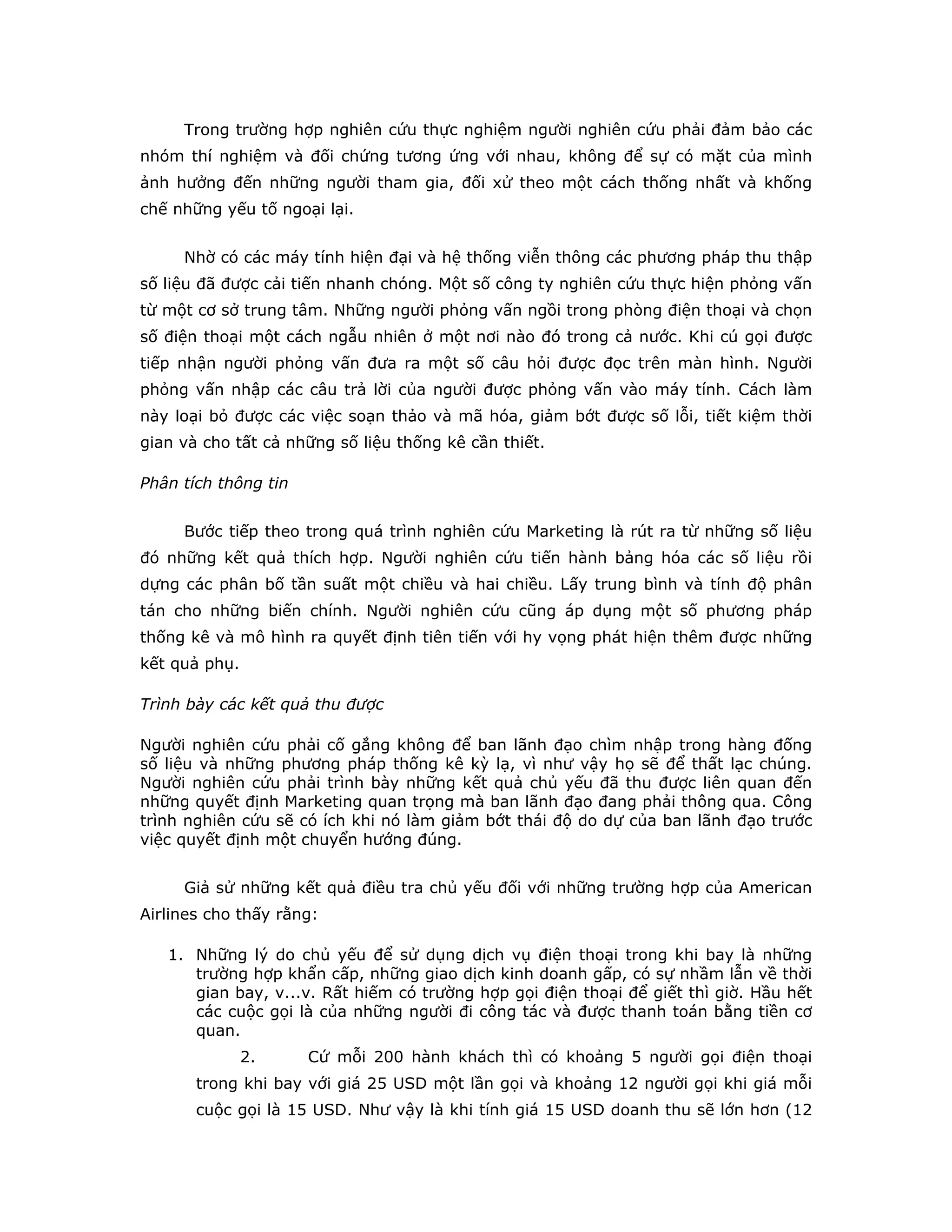 Chapter 2 he thong thong tin marketing | PDF