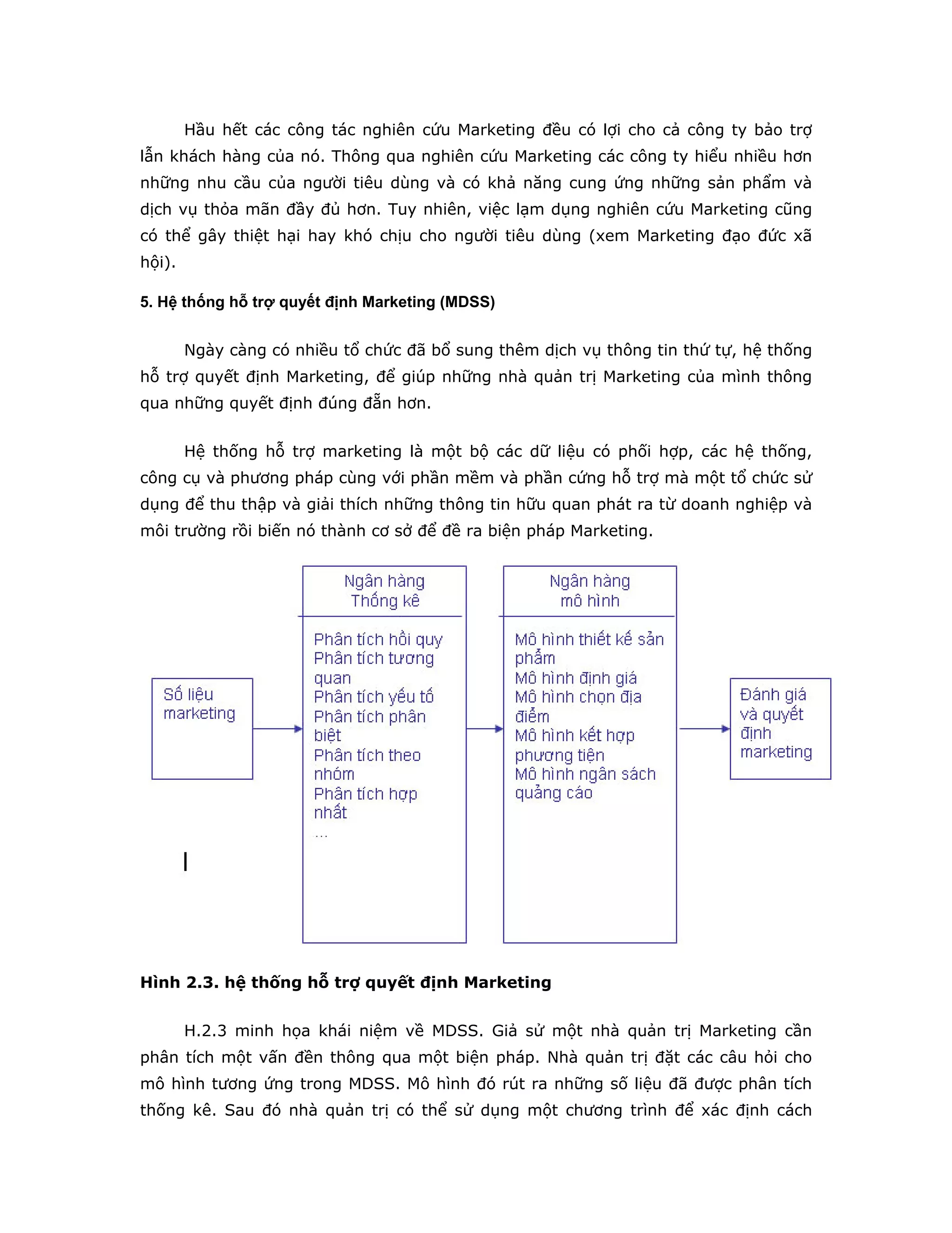 Chapter 2 he thong thong tin marketing | PDF