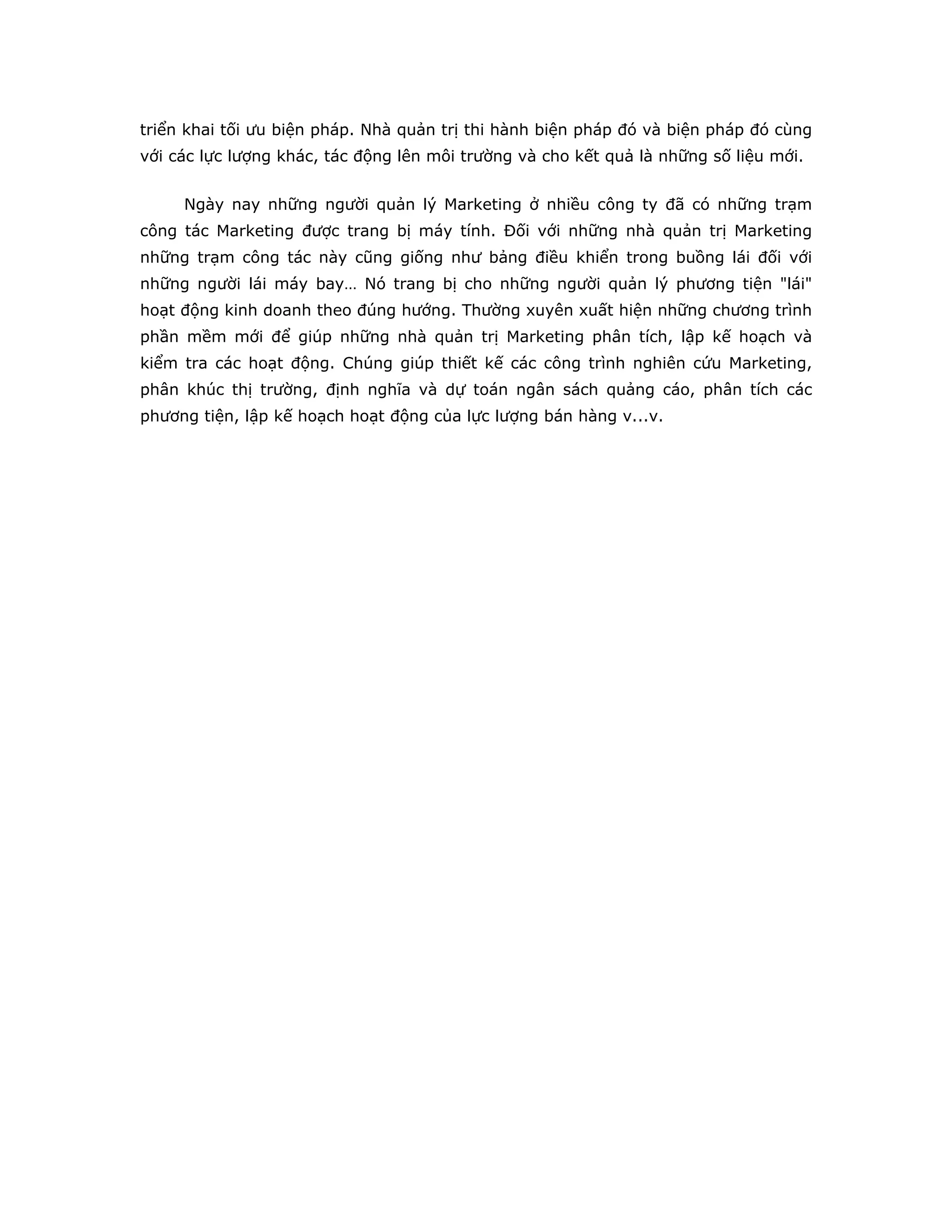 Chapter 2 he thong thong tin marketing | PDF