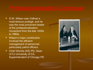 Walker Chapter 2 history of the american police | PPT