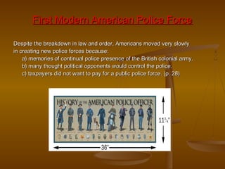 Walker Chapter 2 history of the american police | PPT