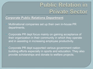 Chapter 2 PUBLIC RELATION | PPT