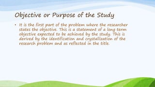 Chapter 2 Identifying and Stating the Problem | PPTX | Educational ...