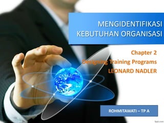 Identify needs of organization | PPT