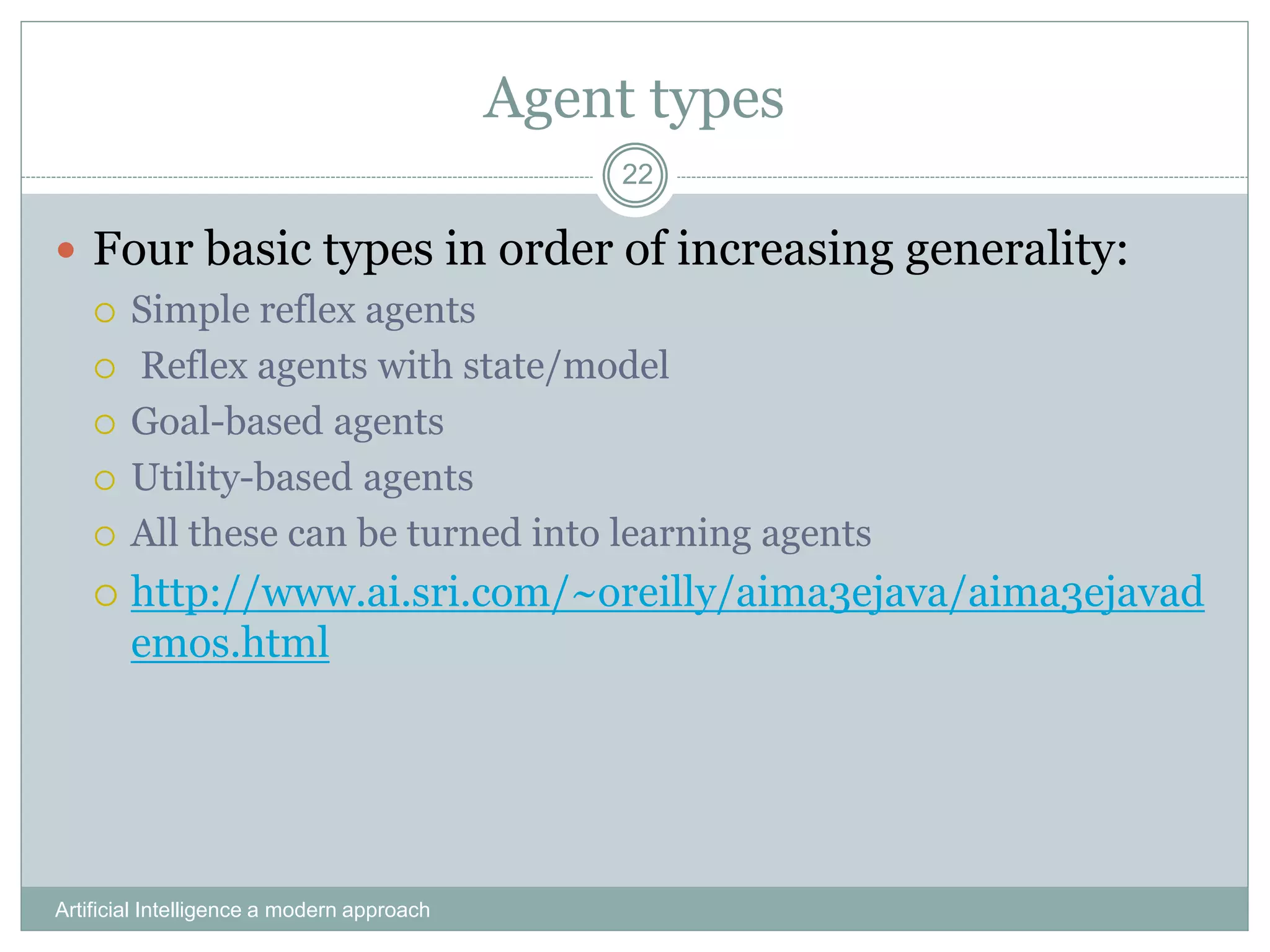 chapter2-(Intelligent Agents).ppt