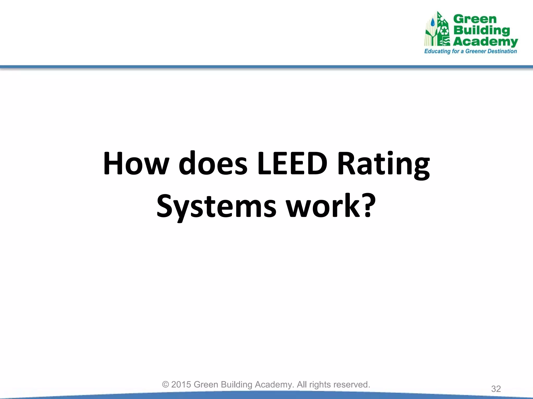 Chapter 2 introduction-to_leed_rating_systems | PPT
