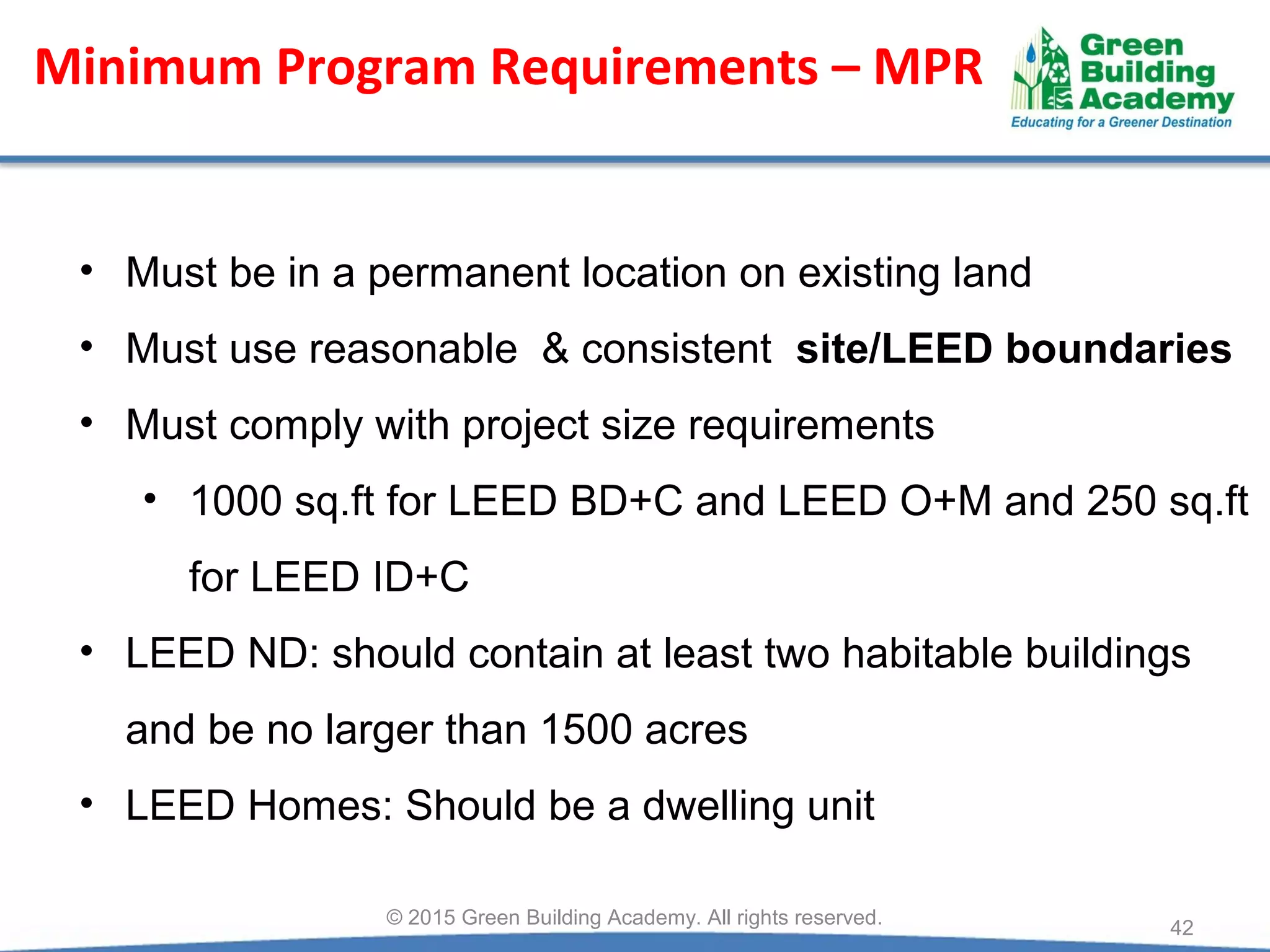 Chapter 2 introduction-to_leed_rating_systems | PPT