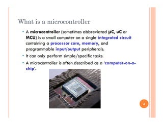 Chapter 2 - Introduction to Microcontrollers.pptx