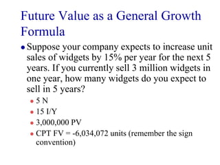 Chapter 2 introduction to valuation - the time value of money | PPT