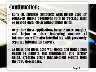 INTRODUCTION TO MANAGEMENT INFORMATION SYSTEM | PPT