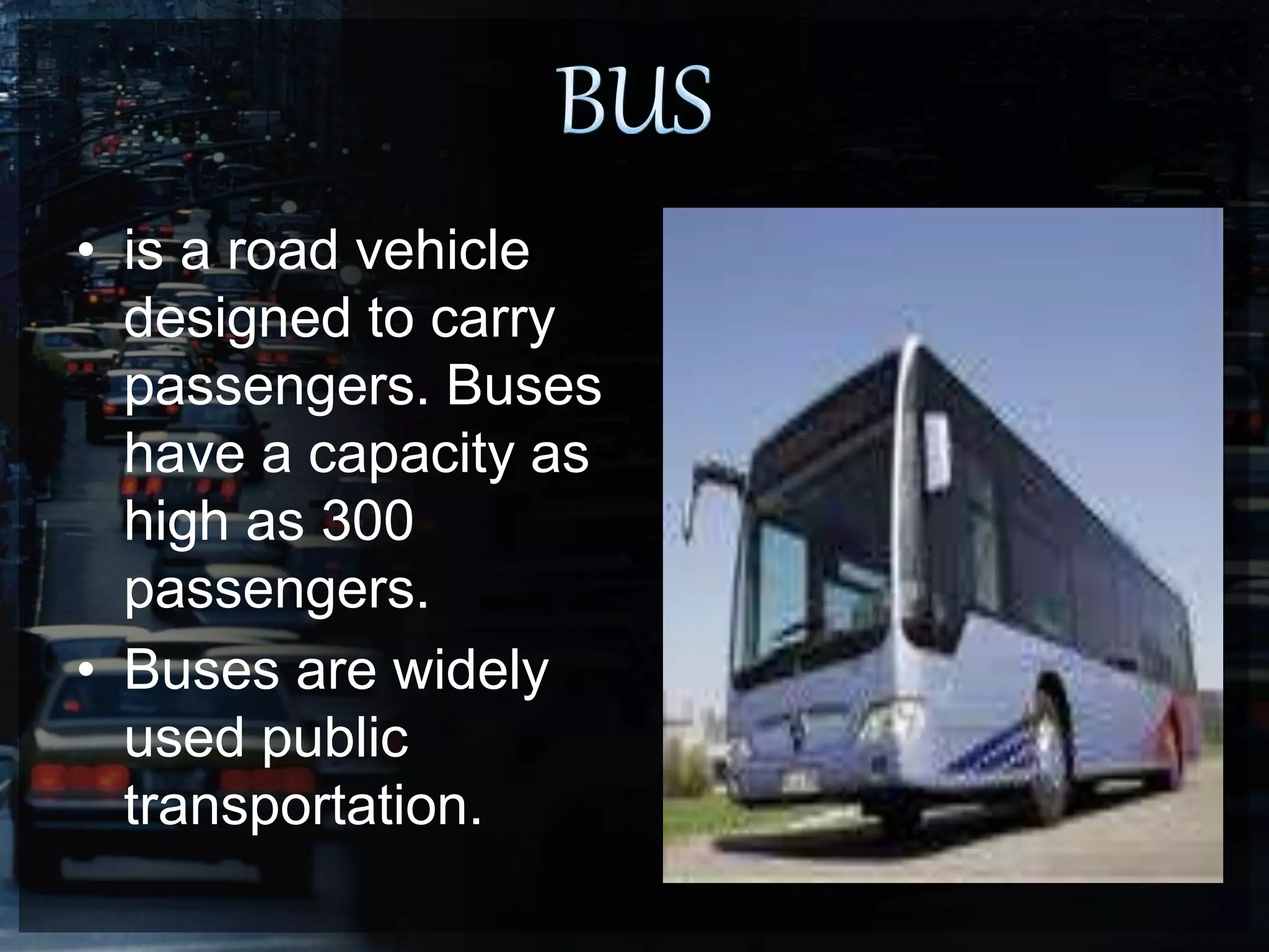 LAND TRANSPORTATION | PPTX