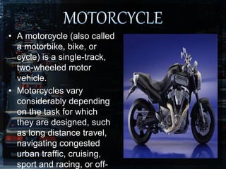 LAND TRANSPORTATION | PPTX