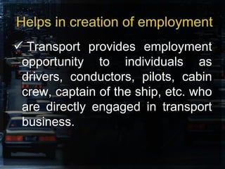 LAND TRANSPORTATION | PPTX