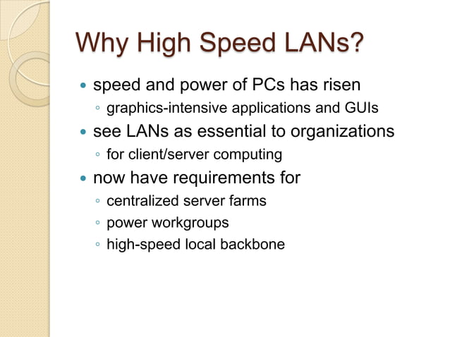 Chapter 2 -_lan_network_design - Network Design | PPT | Computer Networking | Computing