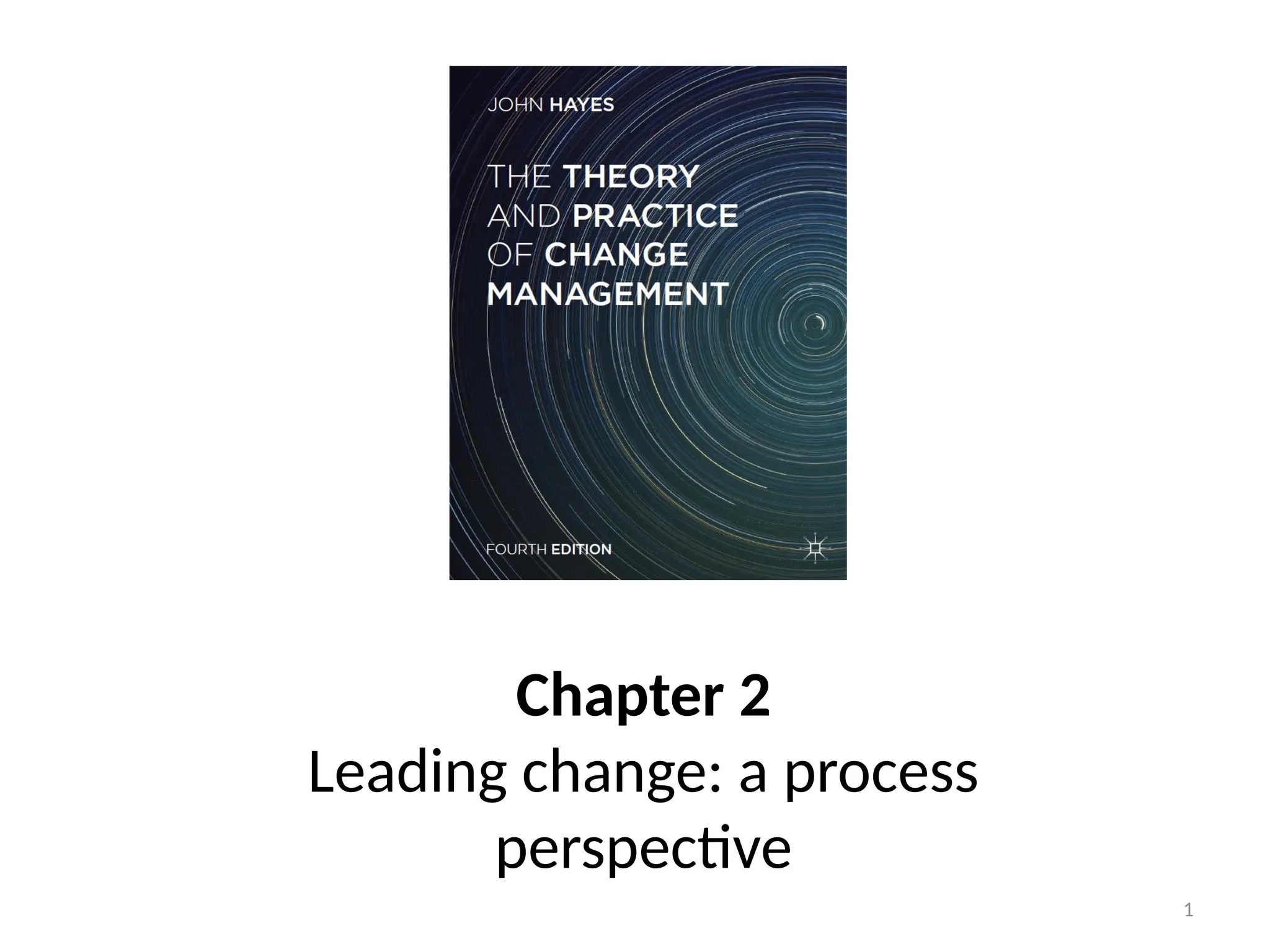 Understanding change as a process can help those leading change step ...