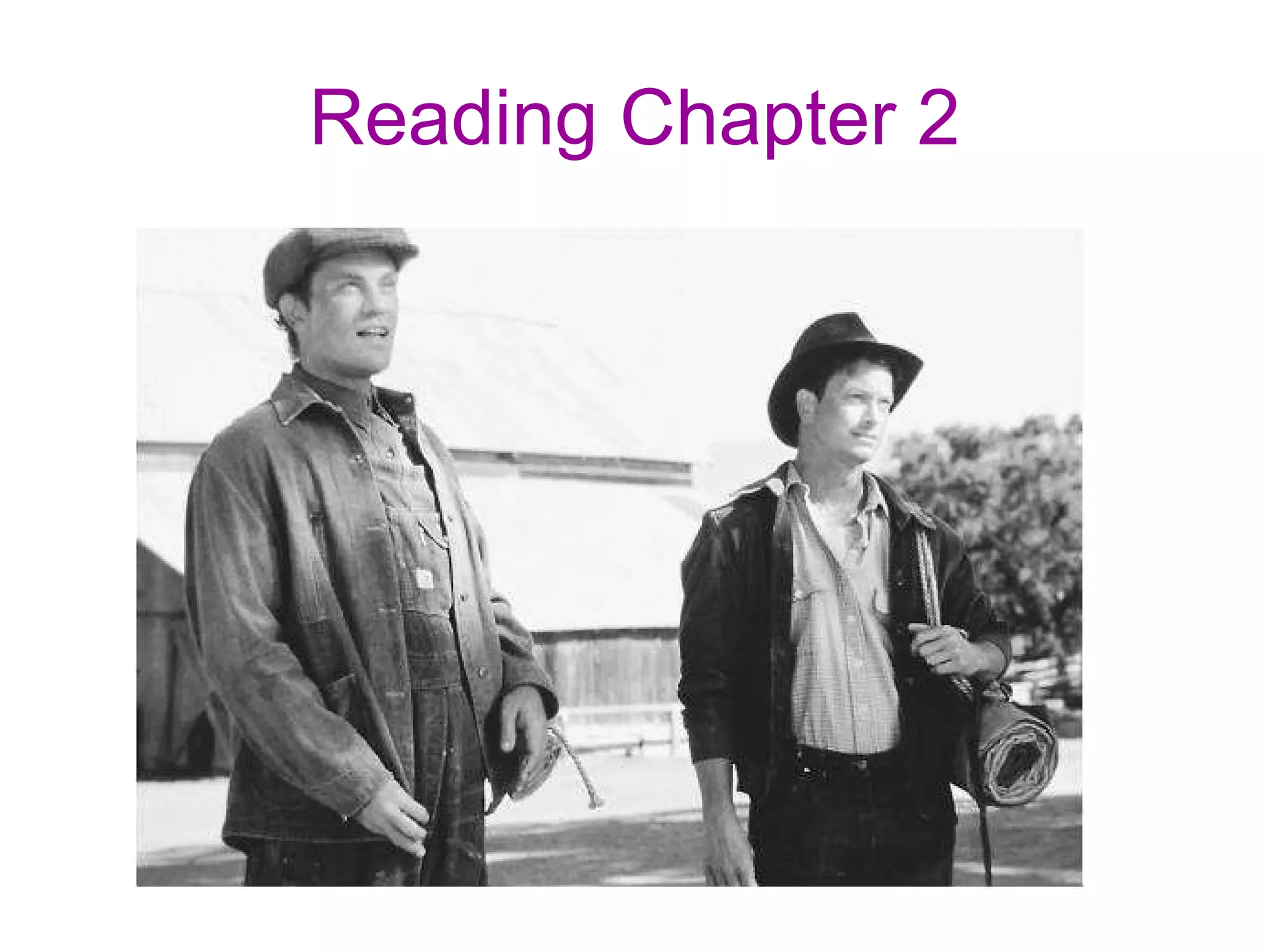 Chapter 2 lennie and george | PPT