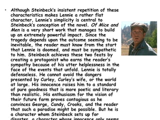 Chapter 2 lennie and george | PPT
