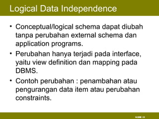Chapter 2 lingkungan basis data | PPT