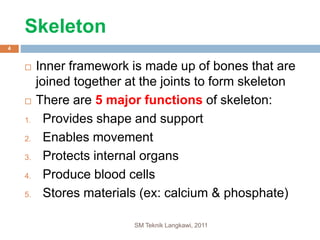 Chapter 2 locomotion and support | PPTX