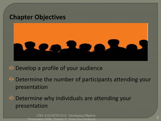 Chapter 2 - Know Your Audience | PPT