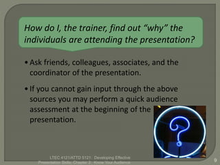 Chapter 2 - Know Your Audience | PPTX