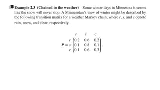 Markov Chains | PPTX
