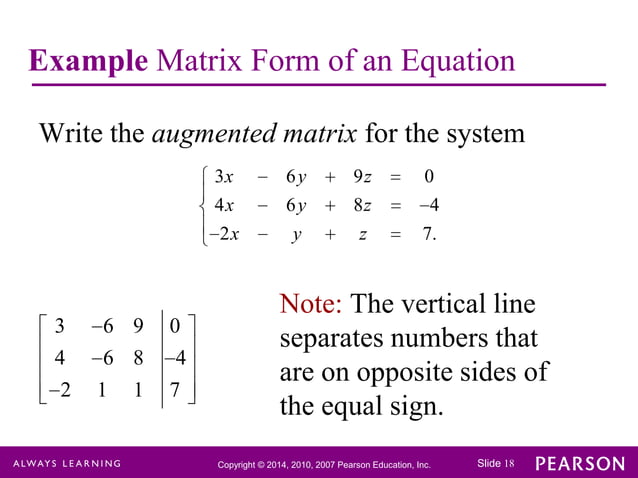 Chapter 2 matrices | PPT