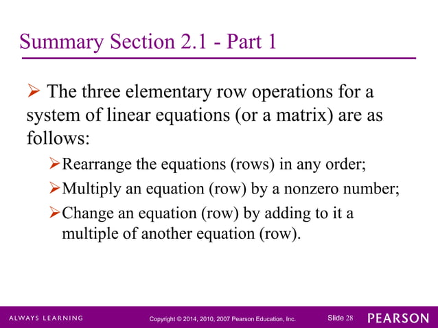 Chapter 2 matrices | PPT