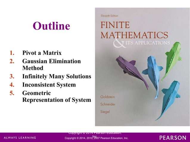 Chapter 2 matrices | PPT